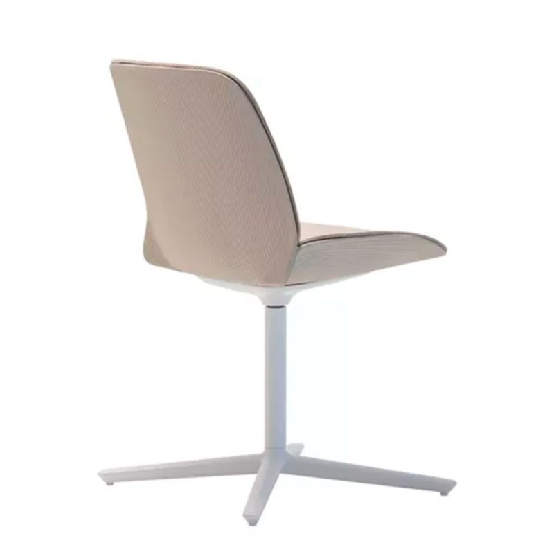 SILLA NUEZ GIRATORIA PATAS METALICAS DE ANDREU WORLD