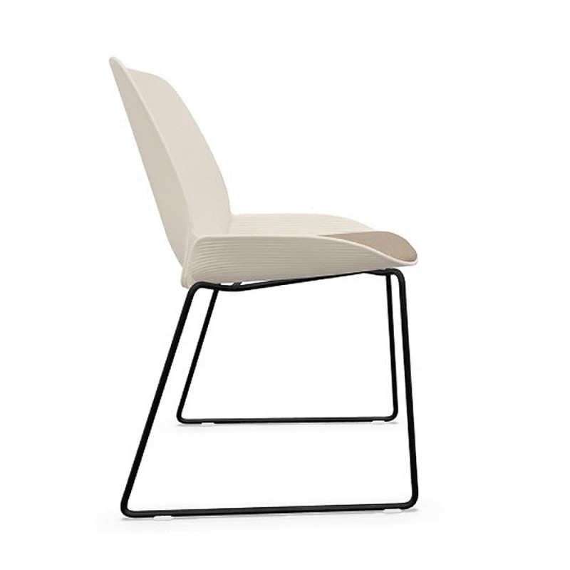 SILLA NUEZ PATRICIA URQUIOLA PATAS PATIN DE ANDREU WORLD